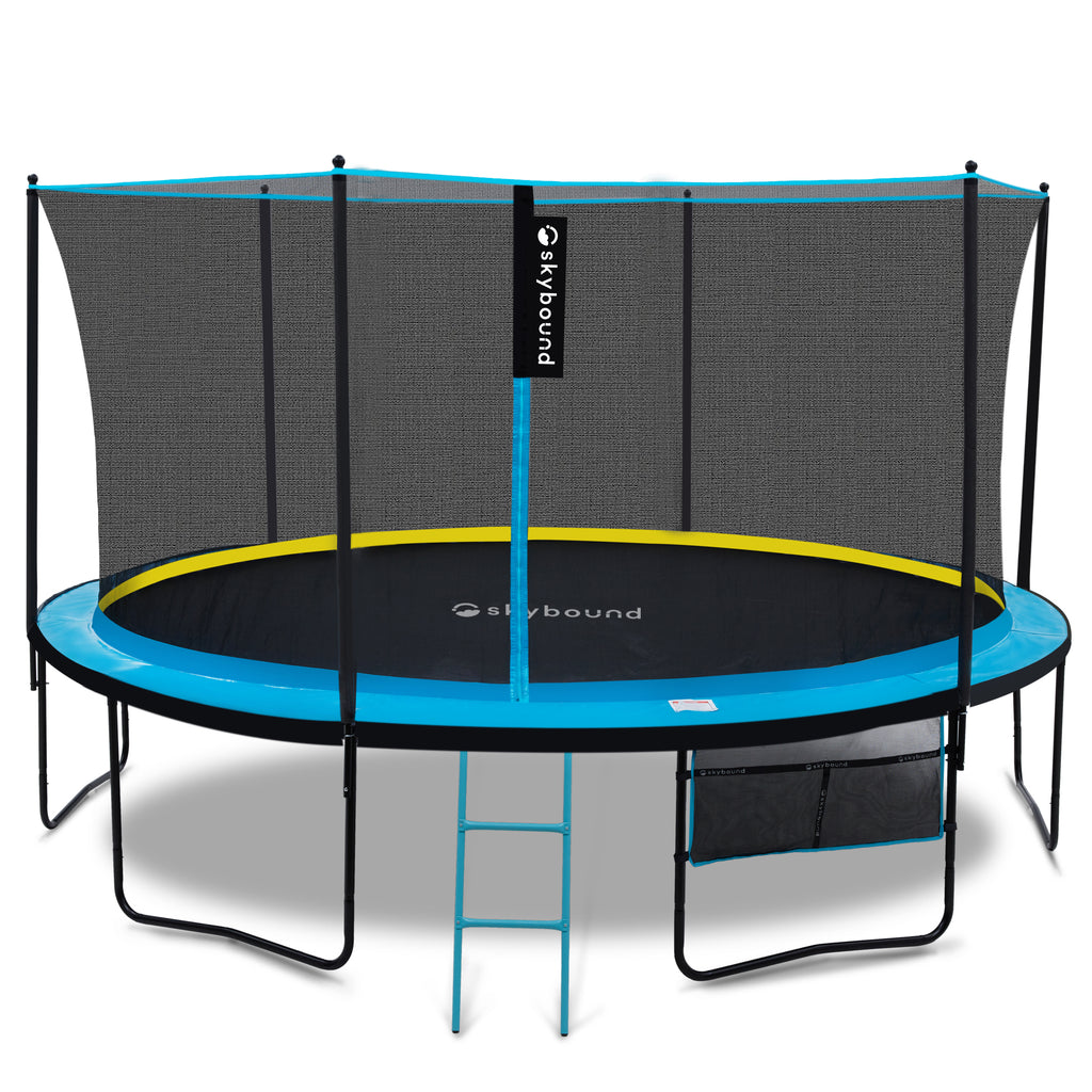 SkyRise Straight Pole Trampoline - 14ft – SkyBound USA